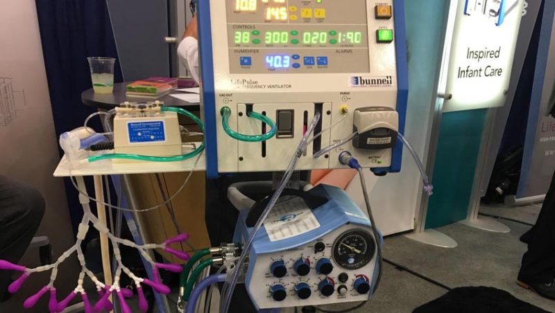 How does the pNeuton mini infant ventilator allow for manual breaths ...